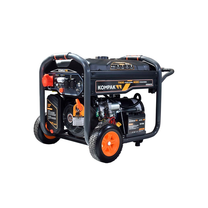 Groupe électrogène avec système AVR K10000TE-T 10000W Kompak